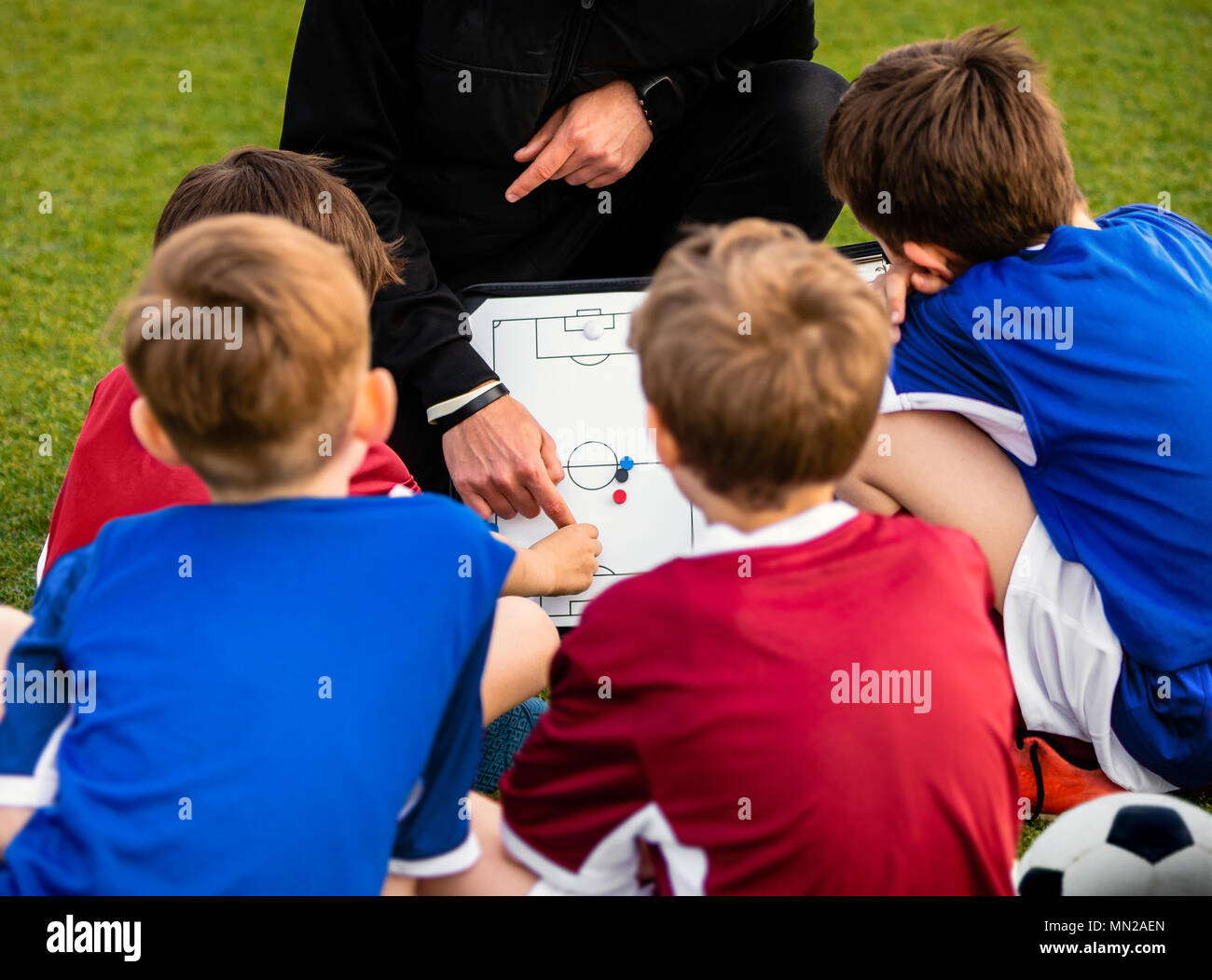 Trainer footballer hi-res stock photography and images - Alamy