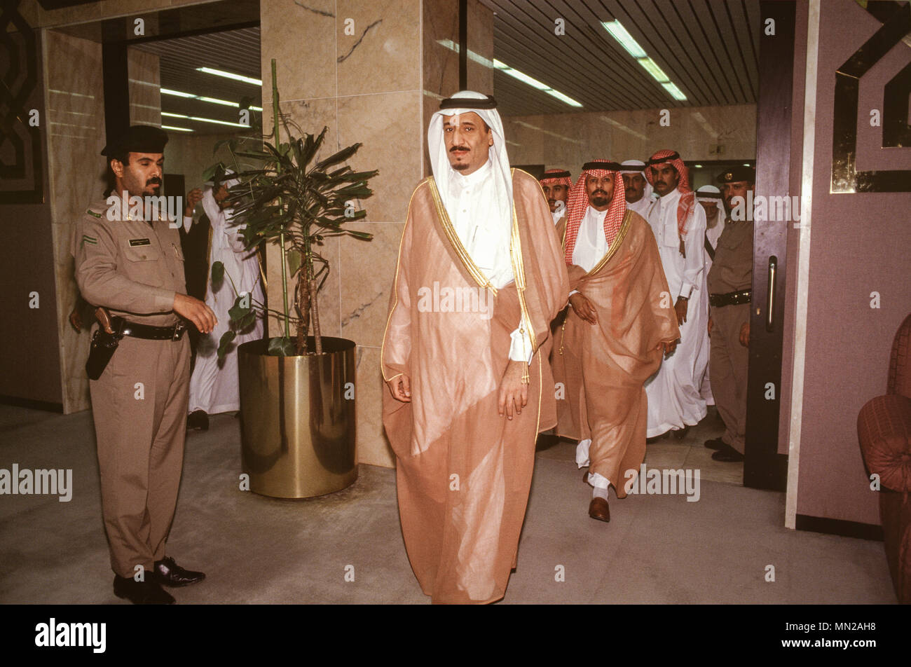 Ruler of Saudi Arabia King Salman, whilst still Governor or Riyadh ...