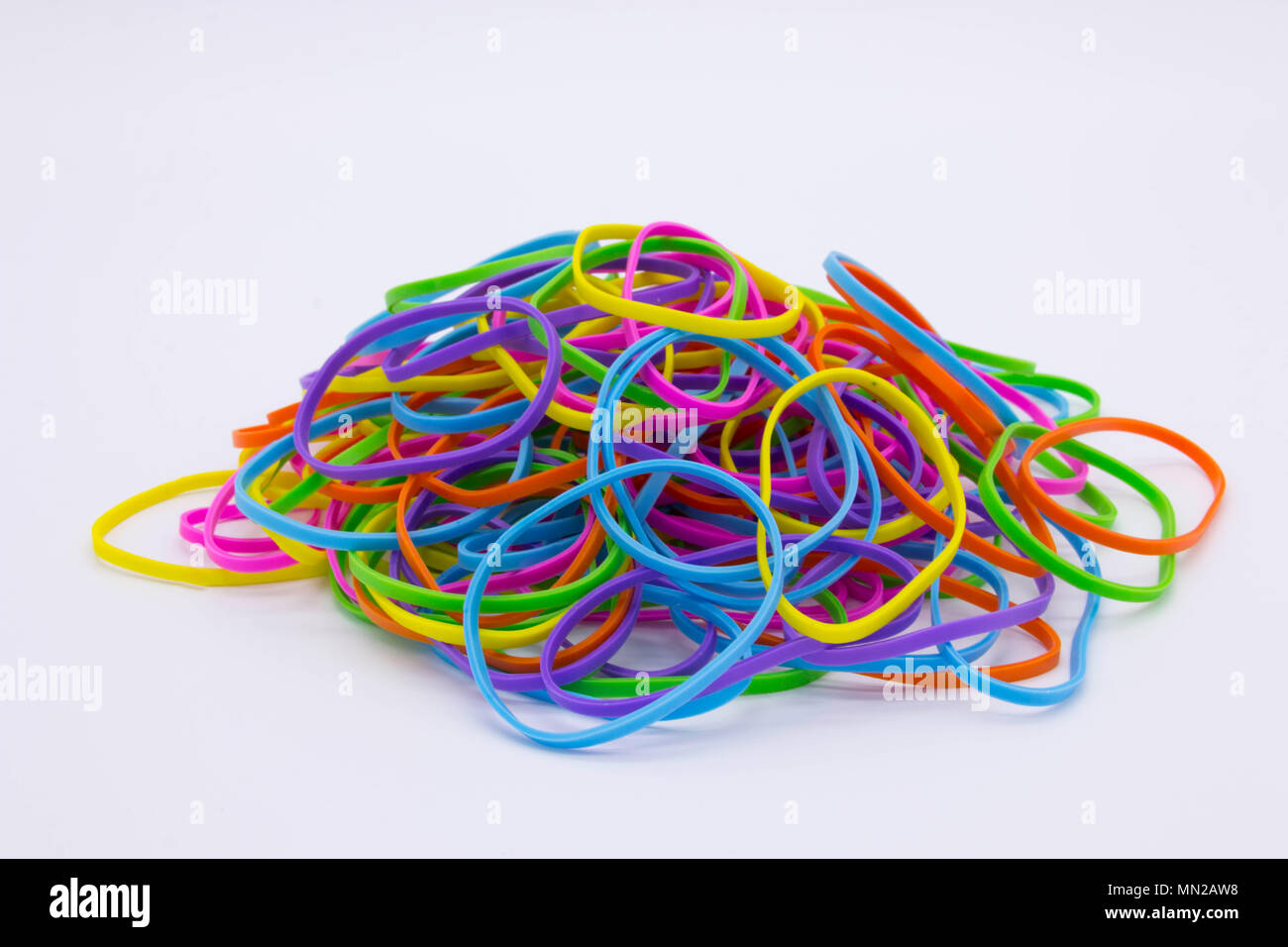 Neon rubber bands hi-res stock photography and images - Alamy