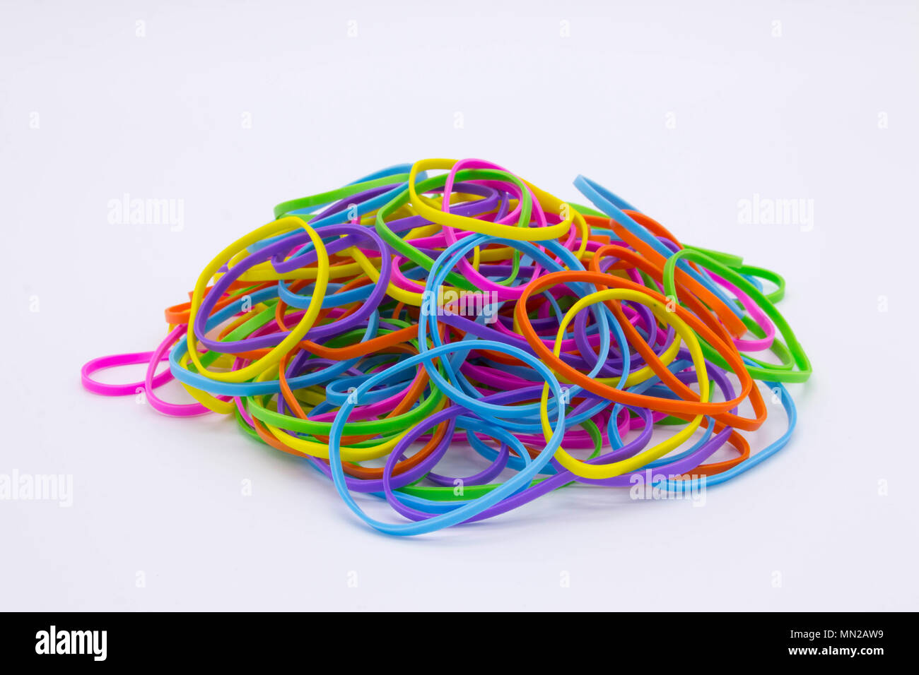 Neon rubber bands hi-res stock photography and images - Alamy