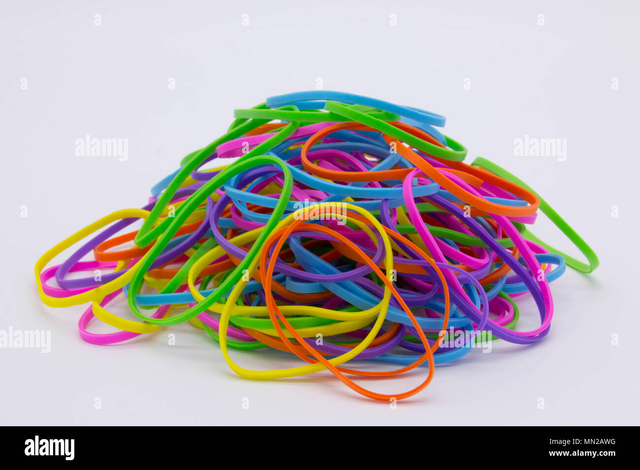Neon rubber bands hi-res stock photography and images - Alamy