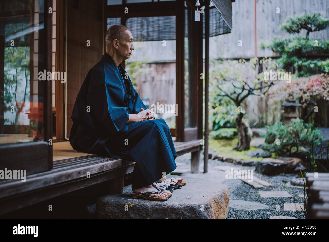 Japanese Samurai Sitting High Resolution Stock Photography and Images ...