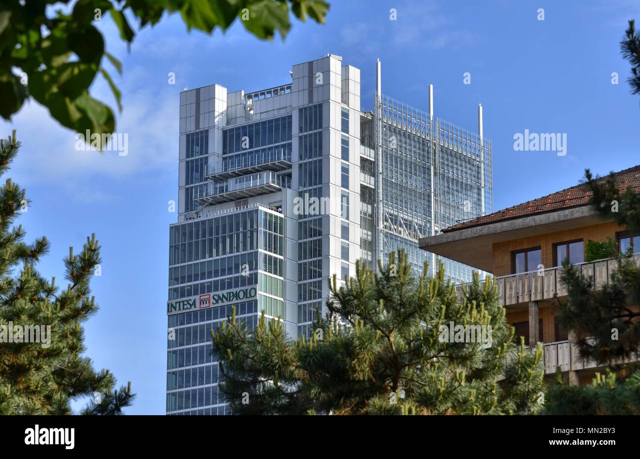 Intesa sanpaolo skyscraper torino hi-res stock photography and images ...