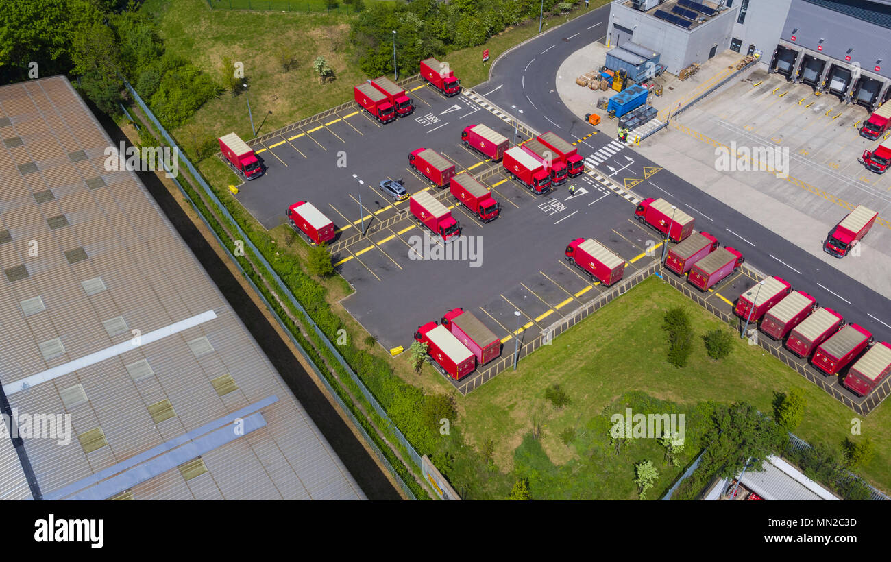 Royal Mail- Medway Mail Centre, Stood, Kent, UK Stock Photo - Alamy
