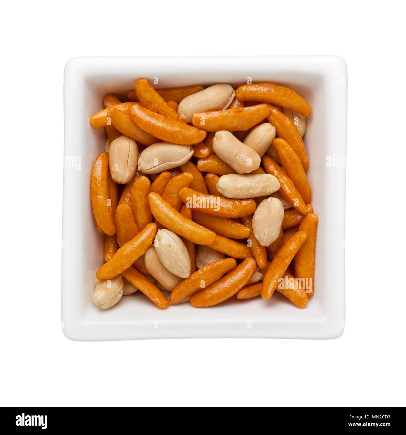 Peanut rice crackers Cut Out Stock Images & Pictures - Alamy
