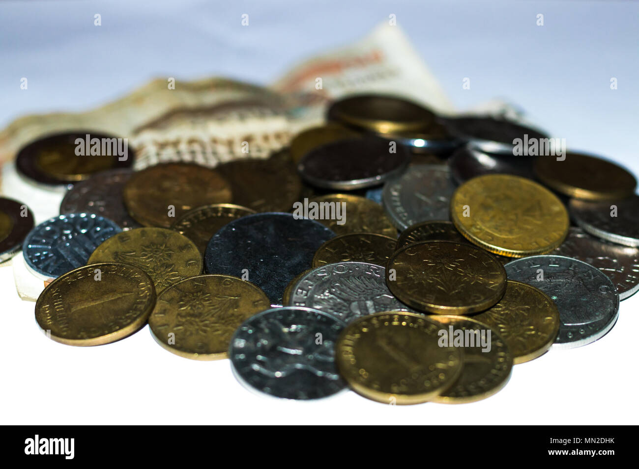Austrian currency hi-res stock photography and images - Alamy