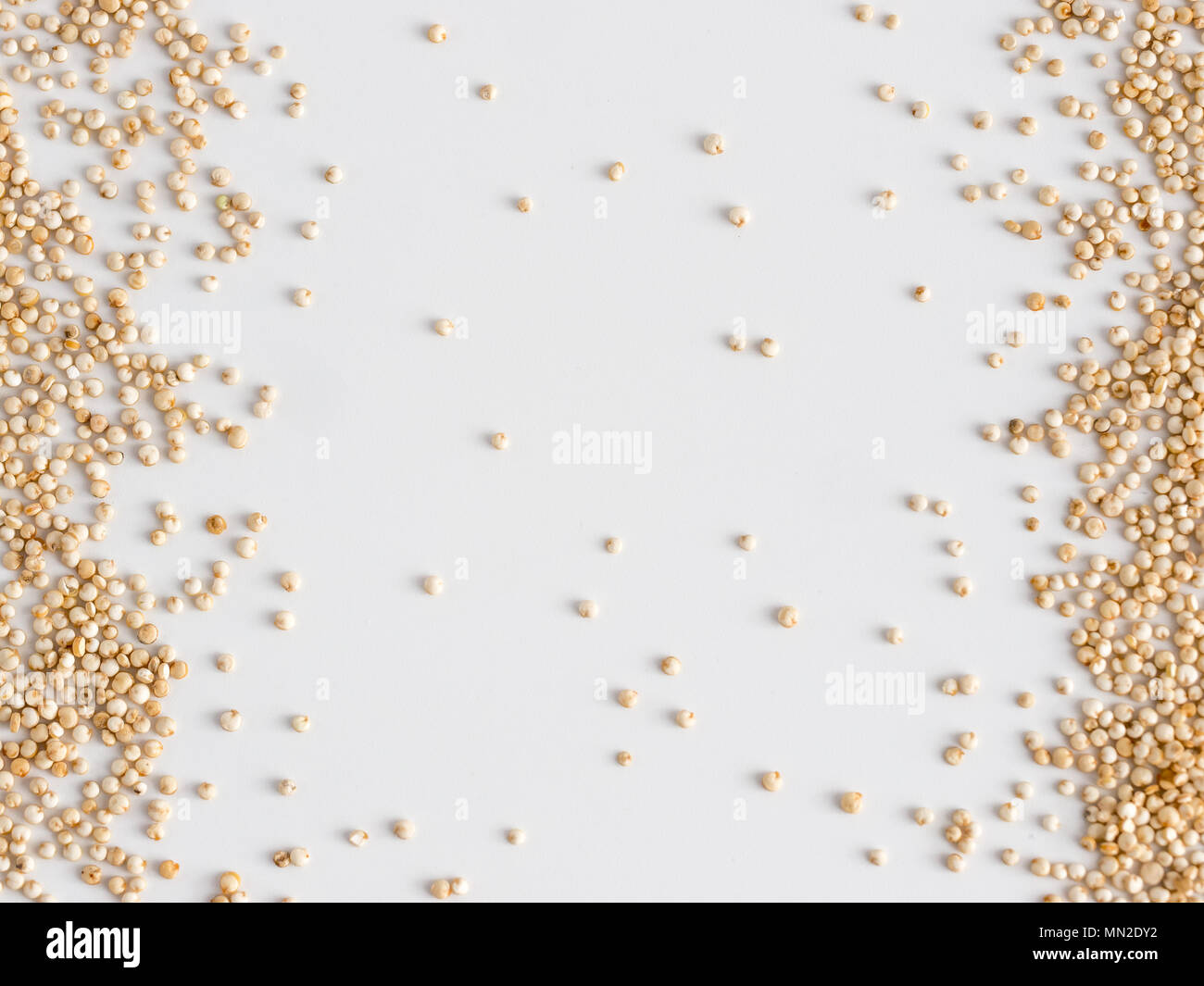 Quinoa top view hi-res stock photography and images - Alamy