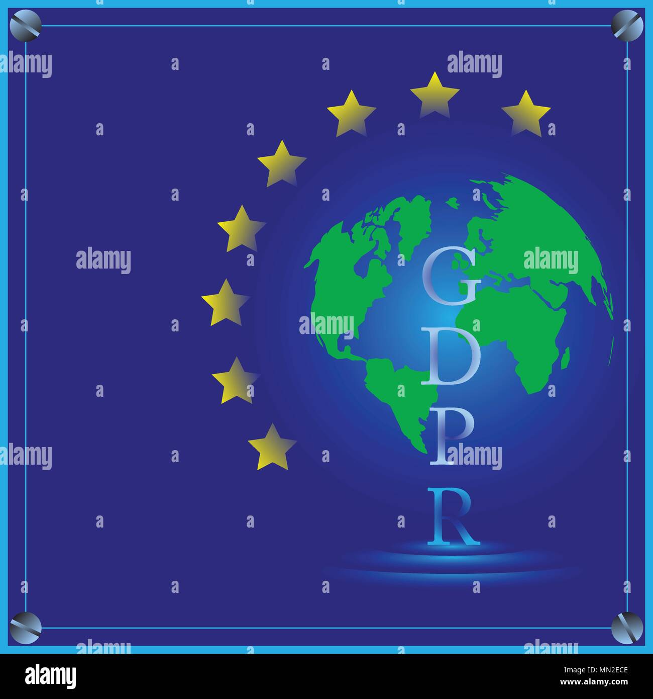 European map global security Stock Vector Images - Alamy