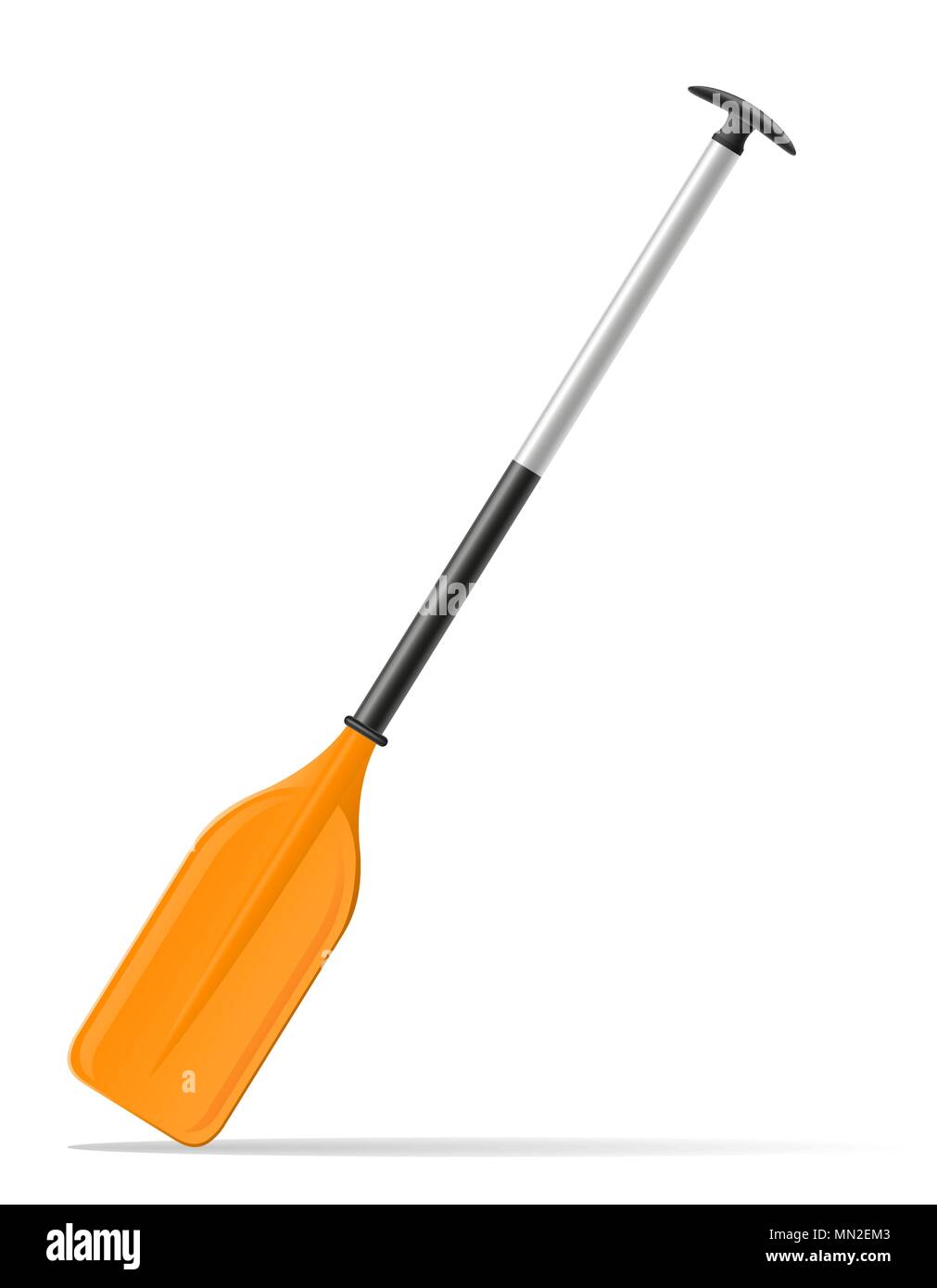 paddle for kayak or canoeing vector illustration isolated on white ...