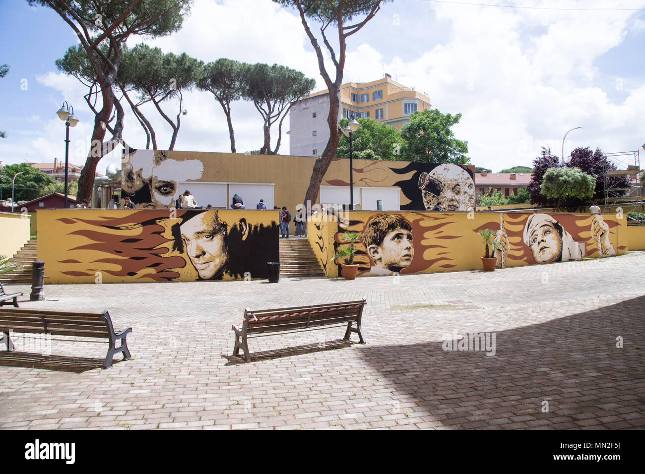 Roma, Italy. 14th May, 2018. Lectio Magistralis of the Italian street ...