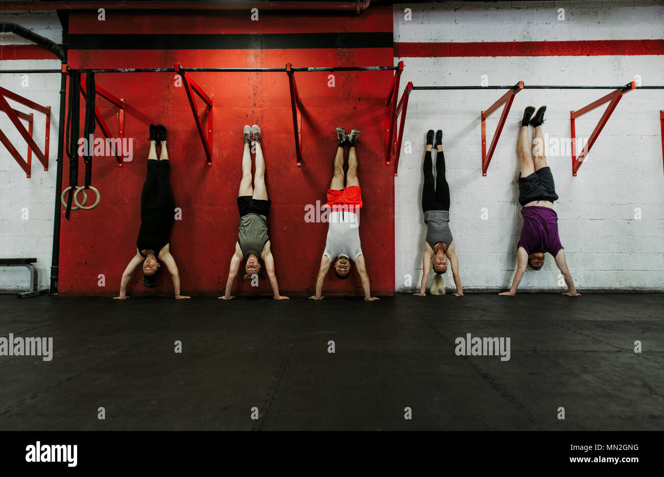 Functional training class working out Stock Photo - Alamy