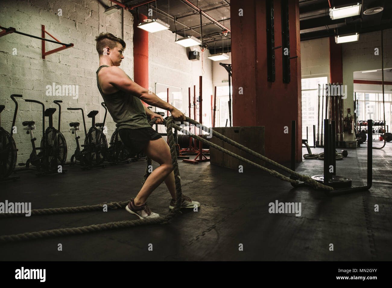 Drag training exercise hi-res stock photography and images - Alamy