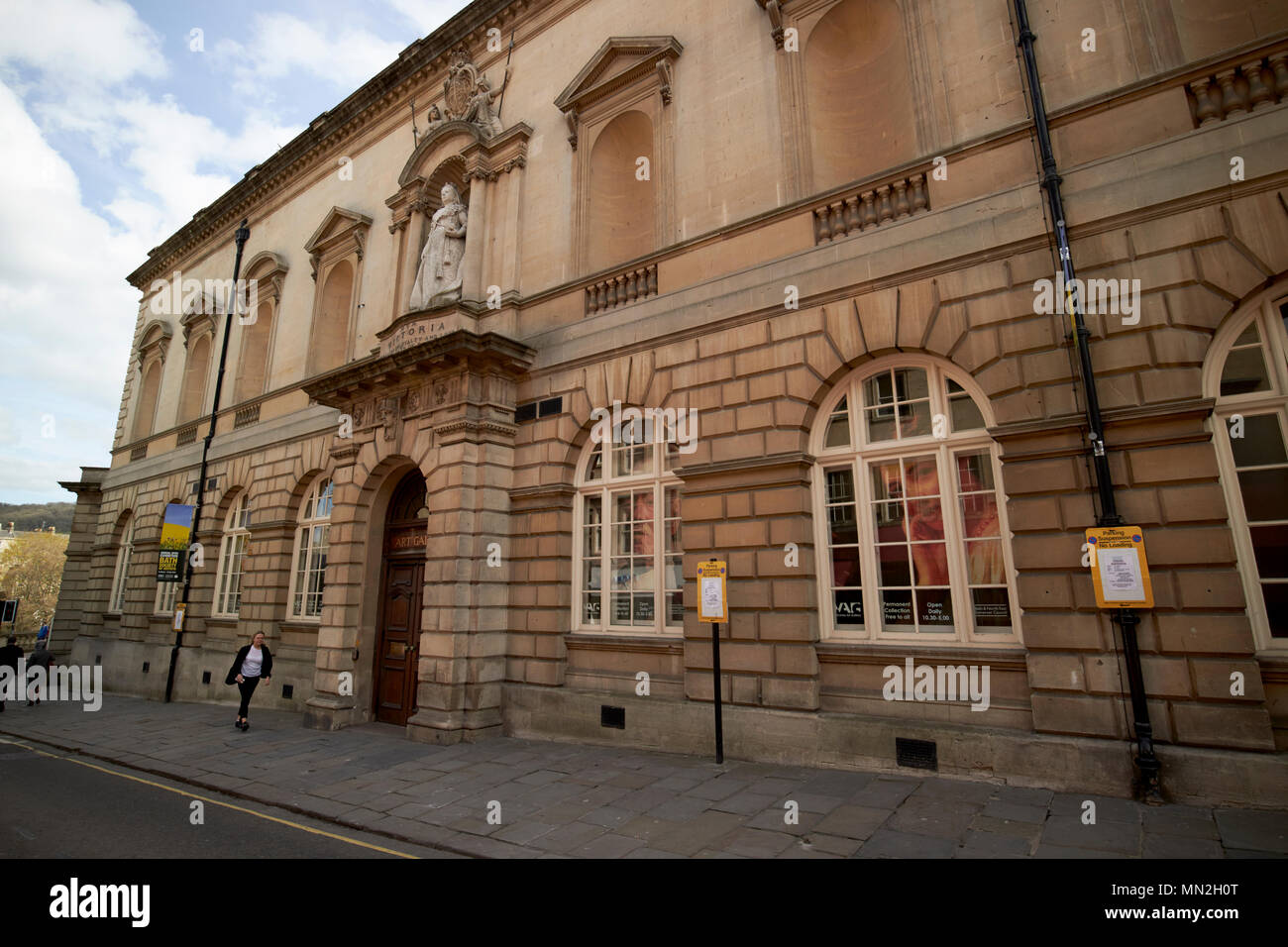 The Victoria Art Gallery building Bath England UK Stock Photo - Alamy