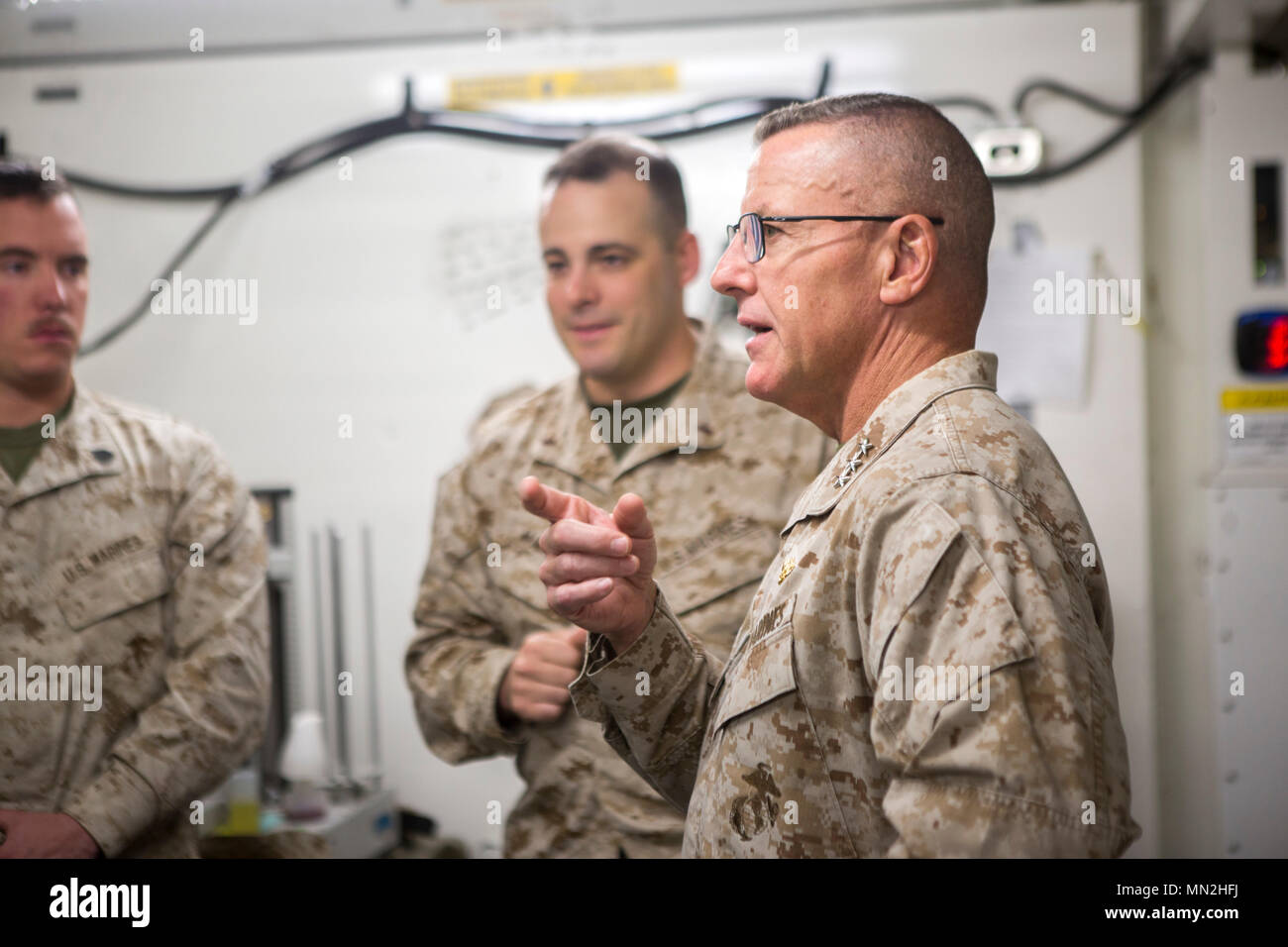 Commanding general of lat marine division hi-res stock photography and ...