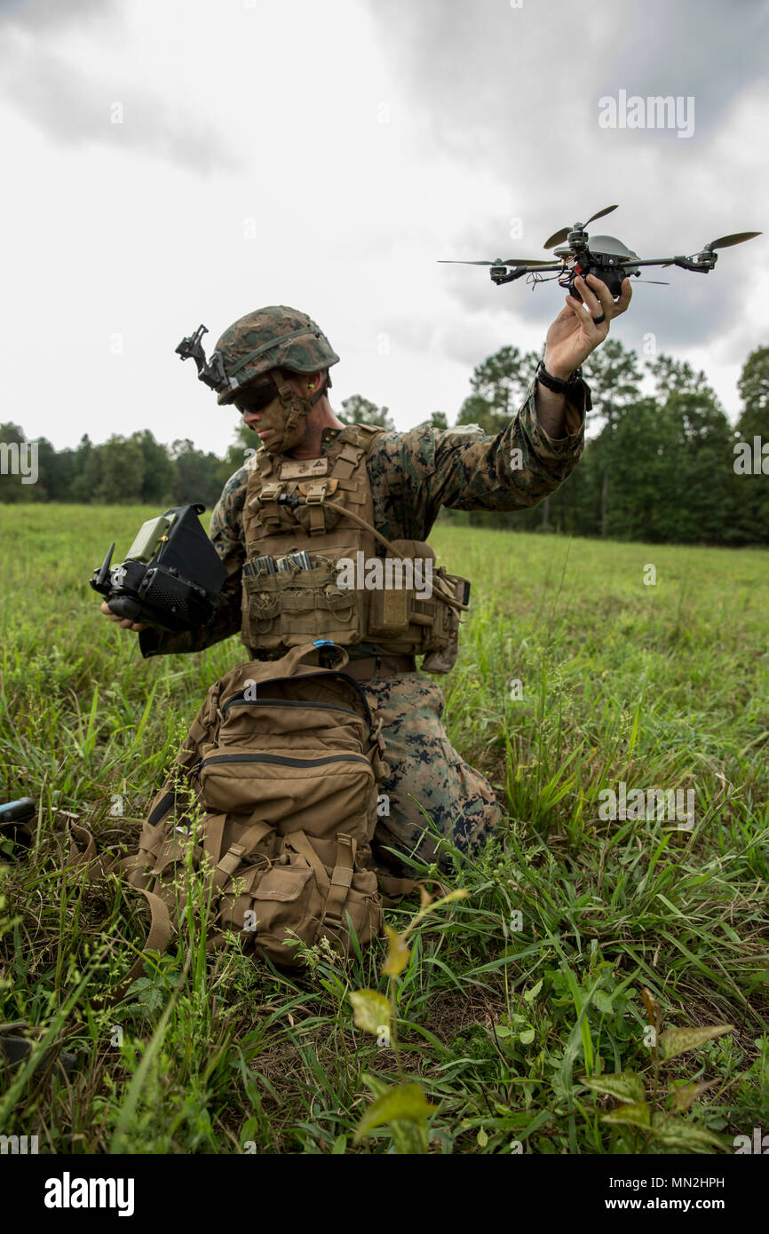 U.S. Marine Corps Lance Cpl. Ryan Skinner, assistant patrol leader ...