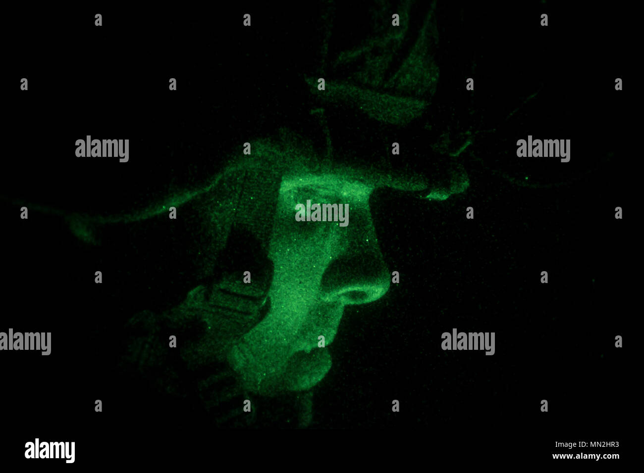 U.S. Marine Corps Lance Cpl. Ryan Skinner, assistant patrol leader ...