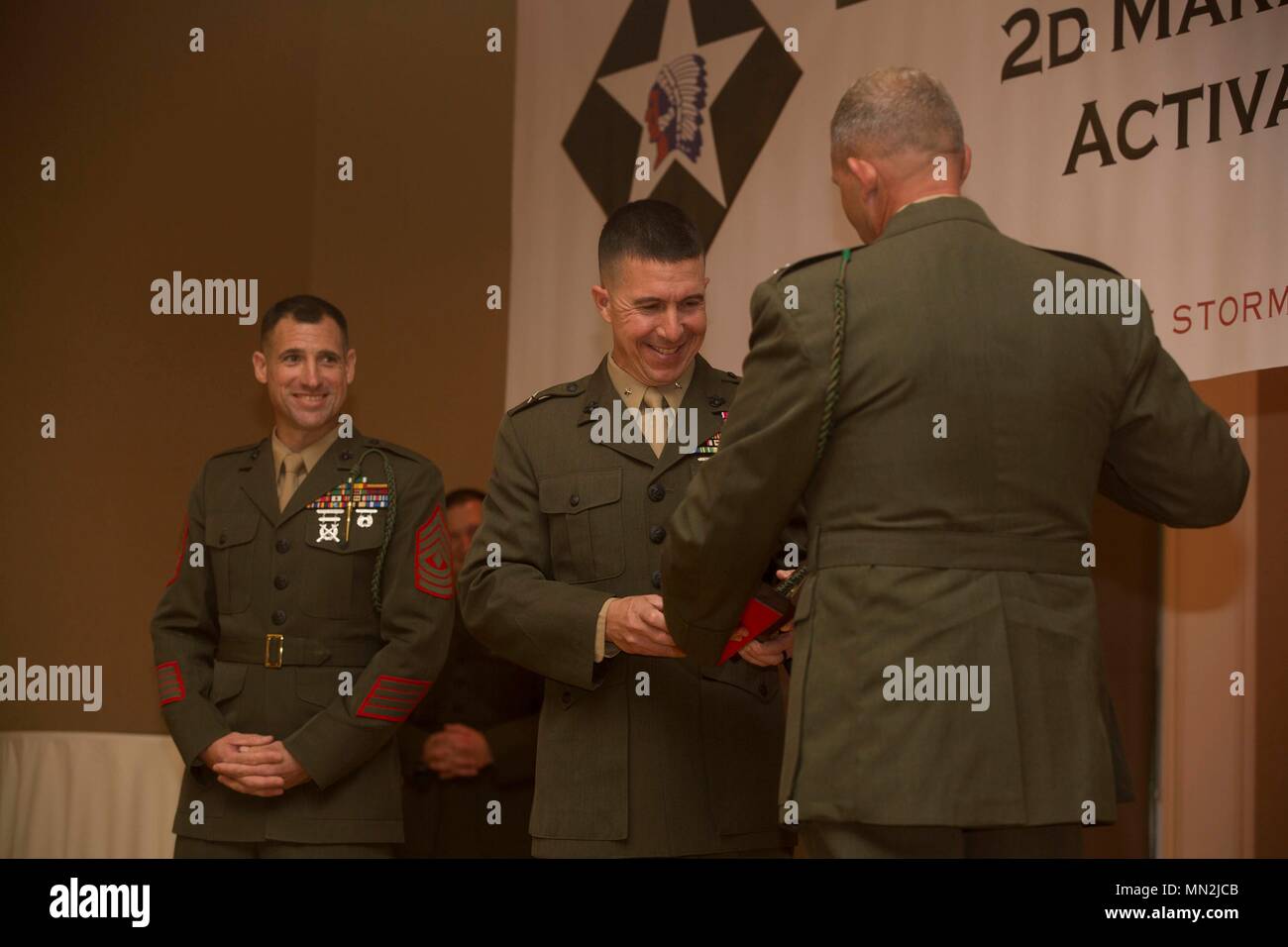 U.S. Marine Corps Lt. Col. Chad J. Drake with 6th Marine Regiment, 2nd ...