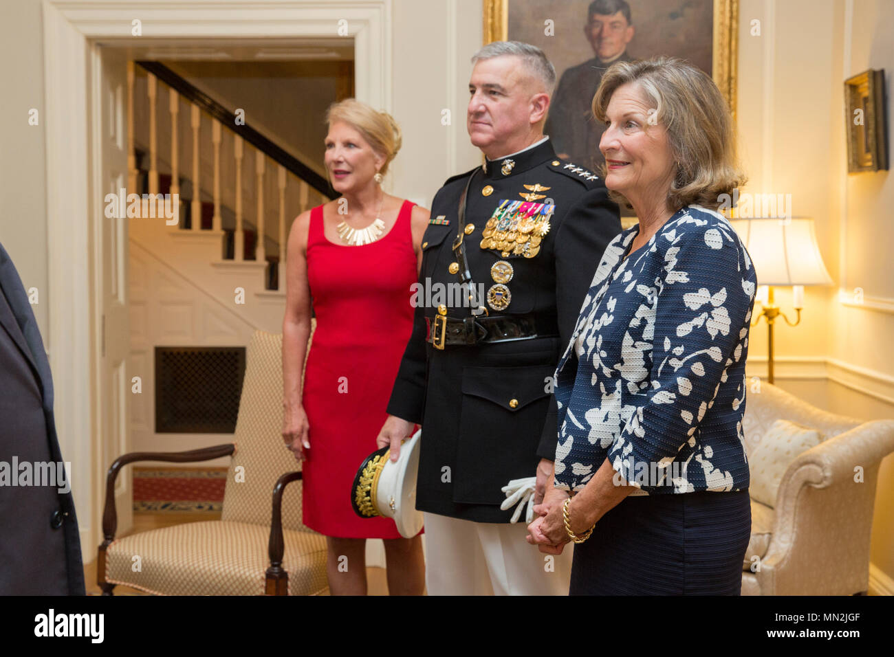 Mary Ruff Perdue, right, wife of the 31st United States secretary of ...