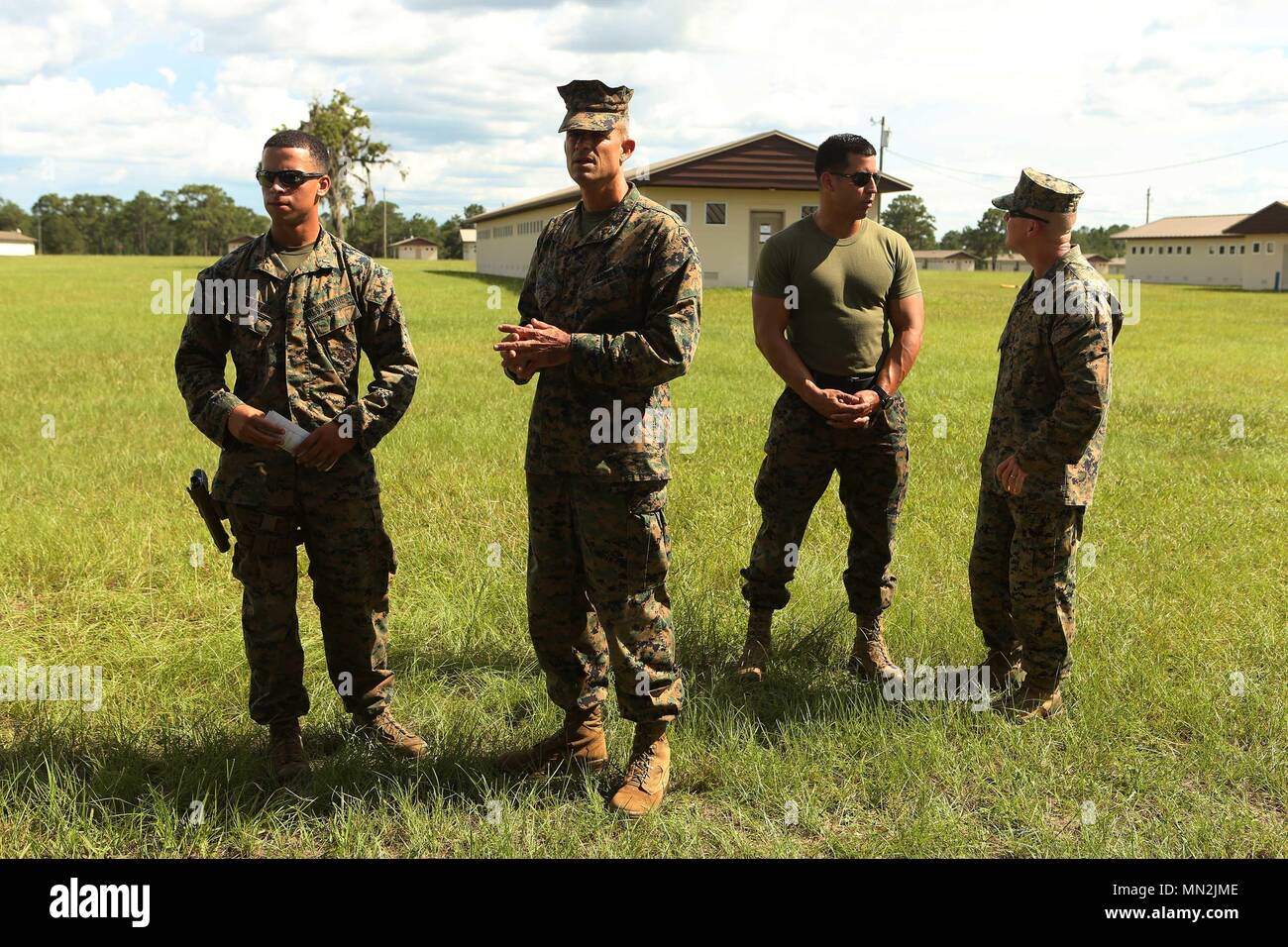U.S. Marine Corps Col. Andrew M. Niebel, Commanding Officer ...