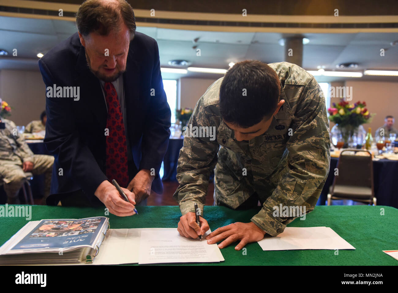 Howard Taylor, San Angelo Museum of Fine Arts director, and U.S. Air ...