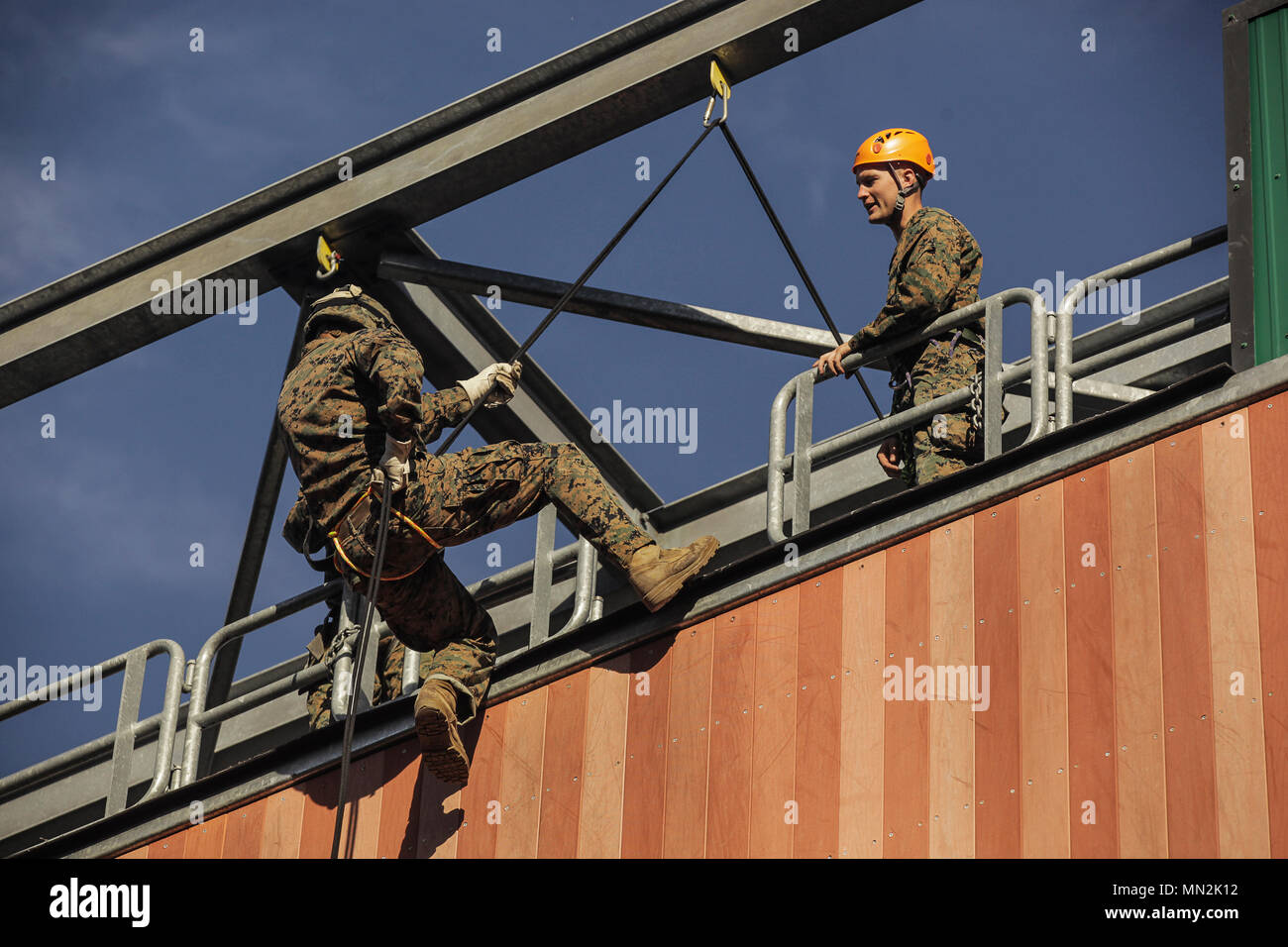 U.S. Marine Corps Sergeant Kholman Kelsey, a squad leader, 2nd Squad ...