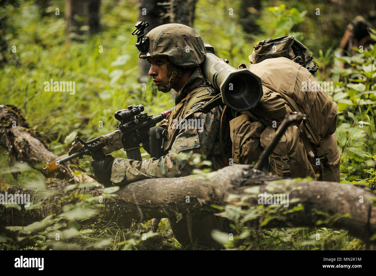 U.S. Marines with Super Squad Competition 2nd Squad, out of 2nd ...