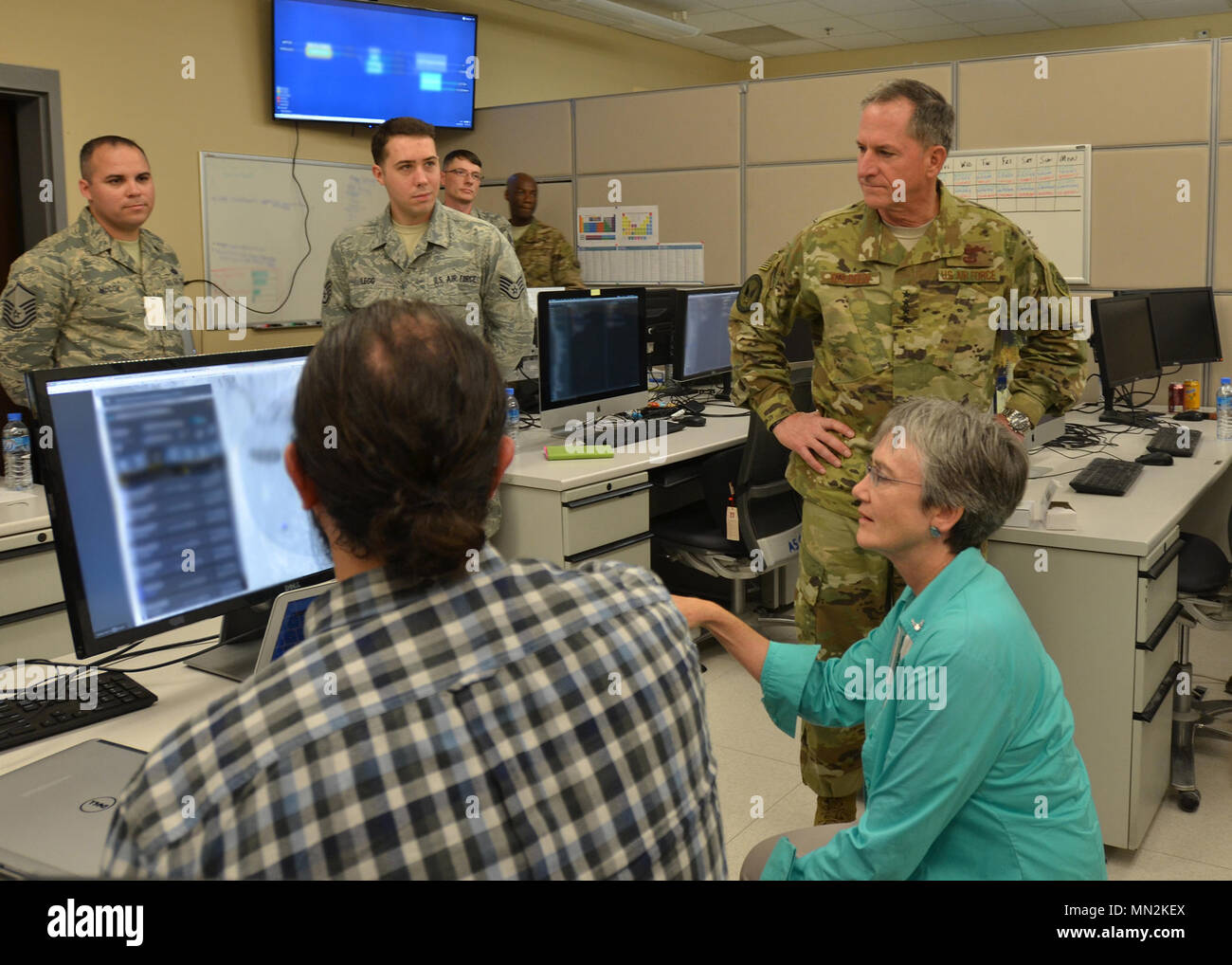 Combined air operations center caoc hi-res stock photography and images ...