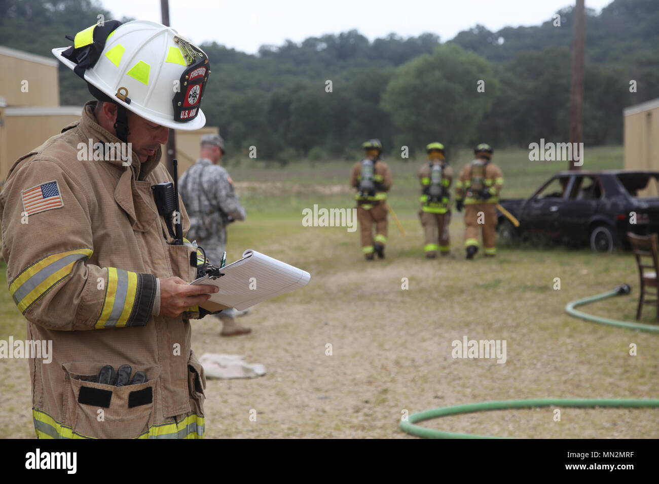 1st army headquarters barracks fire hi-res stock photography and images ...