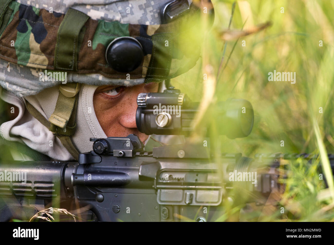 Tactical engagement simulation system hi-res stock photography and ...