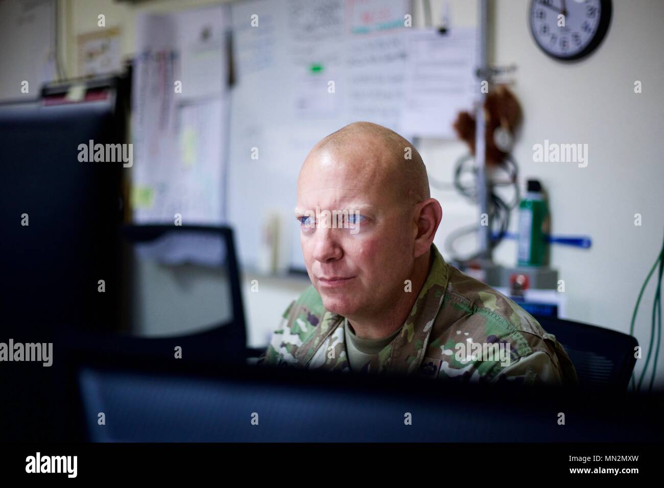 U.S. Army Sgt. 1st Class Richard Accardi, Base Operating Support ...