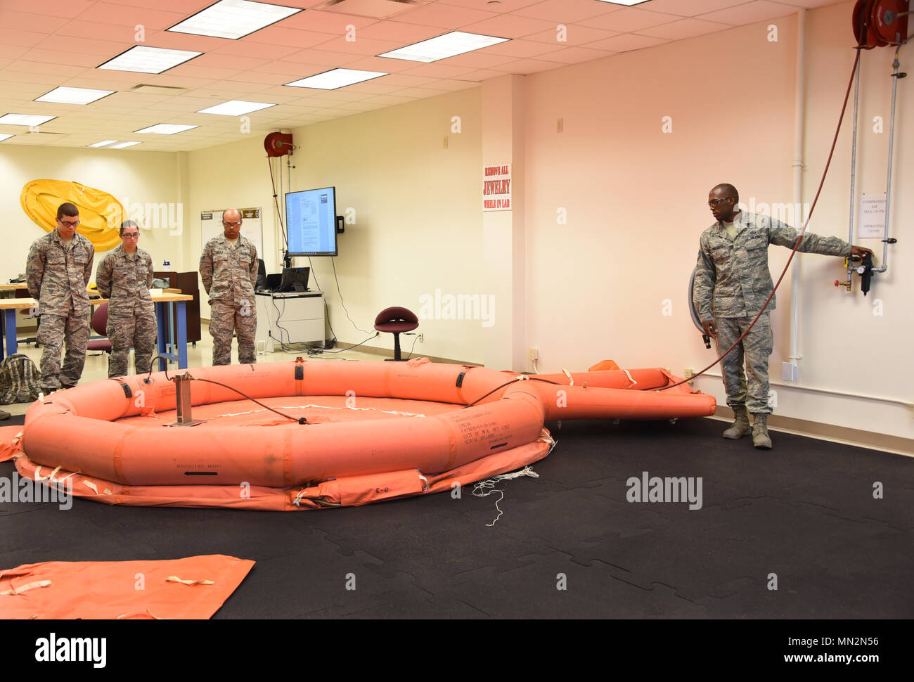 Staff Sgt. Dieri Dieujuste, 361st Training Squadron aircrew flight ...