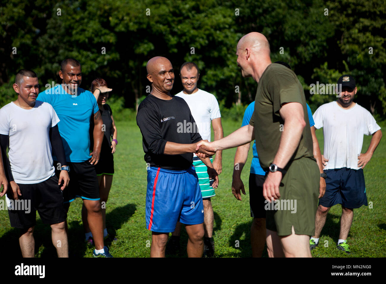 U.S. Marine Col. Michael V. Samarov, the commander of Special Purpose ...