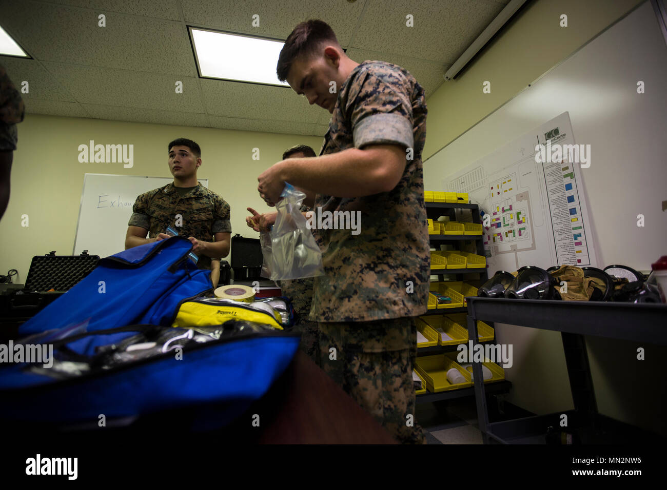 U.S. Marine Corps Sgt. Brandon Smith, with Headquarters company ...
