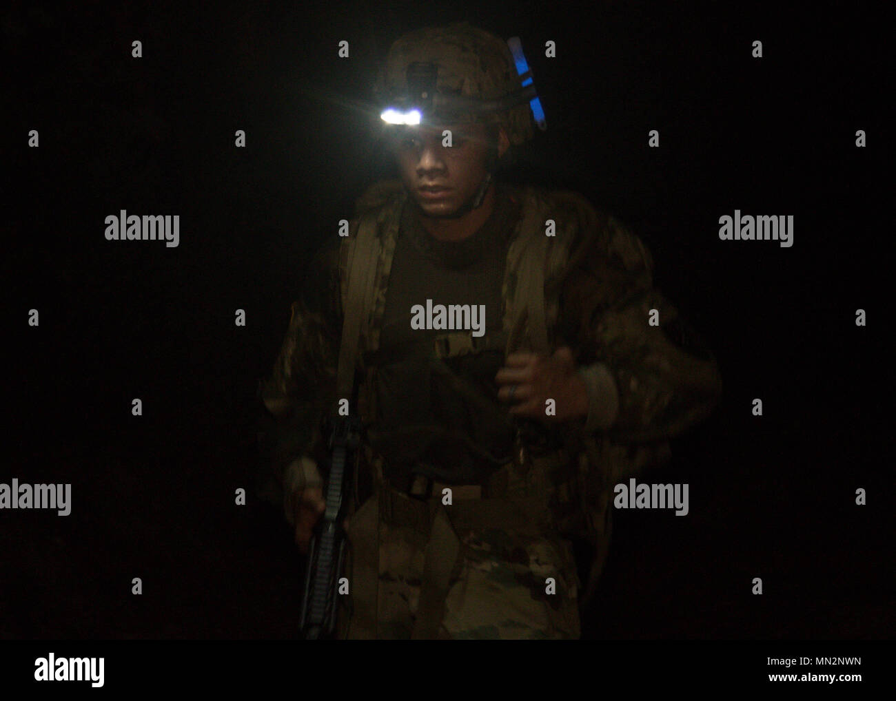 Sgt. Edward Herrera, a motor transport operator from 916th Support ...