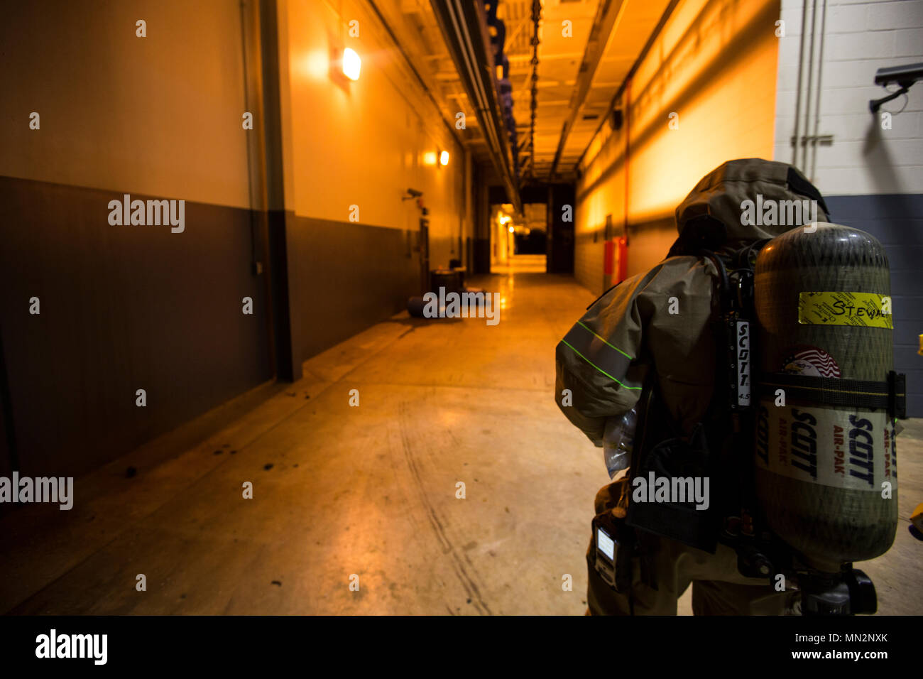 U.S. Marine Corps Sgt. Rebecca Stewart, a Chemical, Biological ...