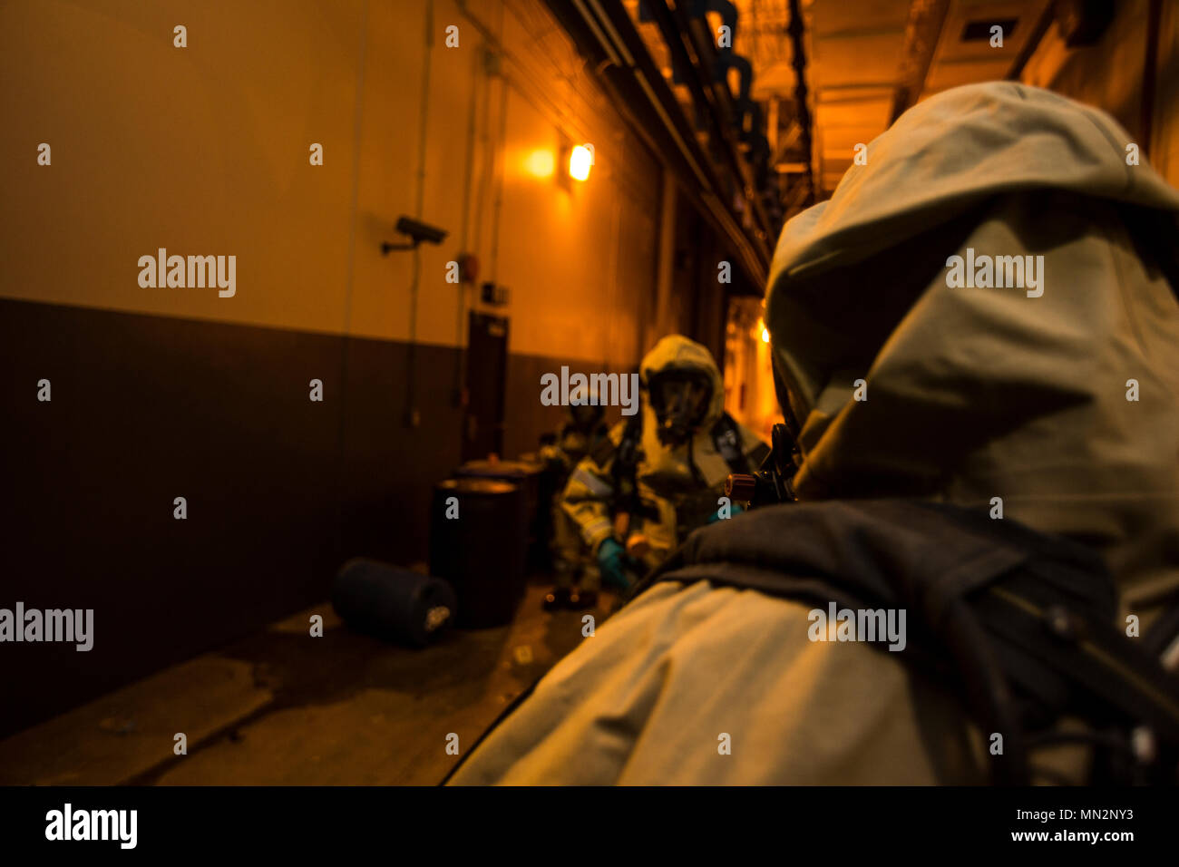 U.S. Marine Corps Sgt. Brandon Smith, a Chemical, Biological ...