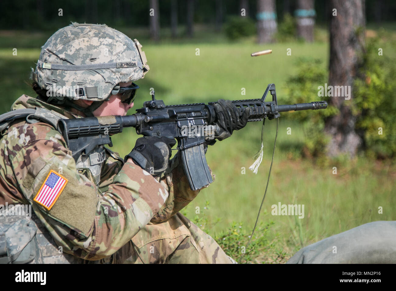170821-A-CP070-0004 Pfc. Hannah Johnson, a military policewoman from ...
