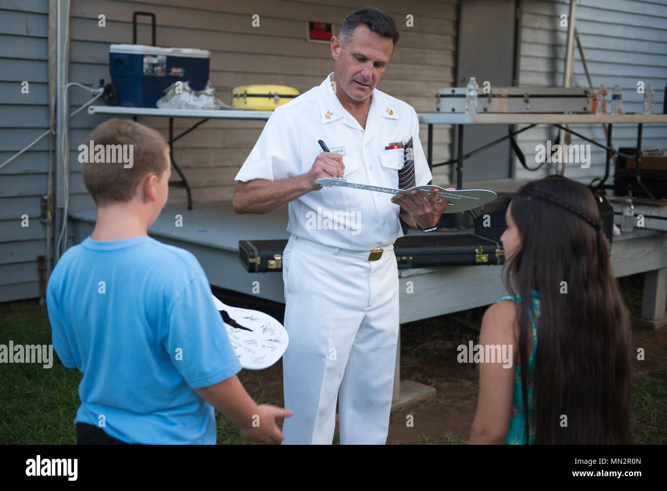 170819-N-NW255-106 MARION, N.C. (August 19, 2017) Musician 1st Class ...