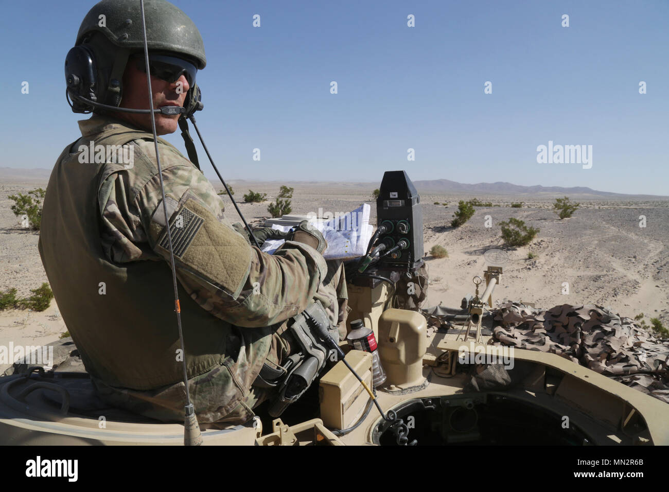 Us army desert map hi-res stock photography and images - Alamy
