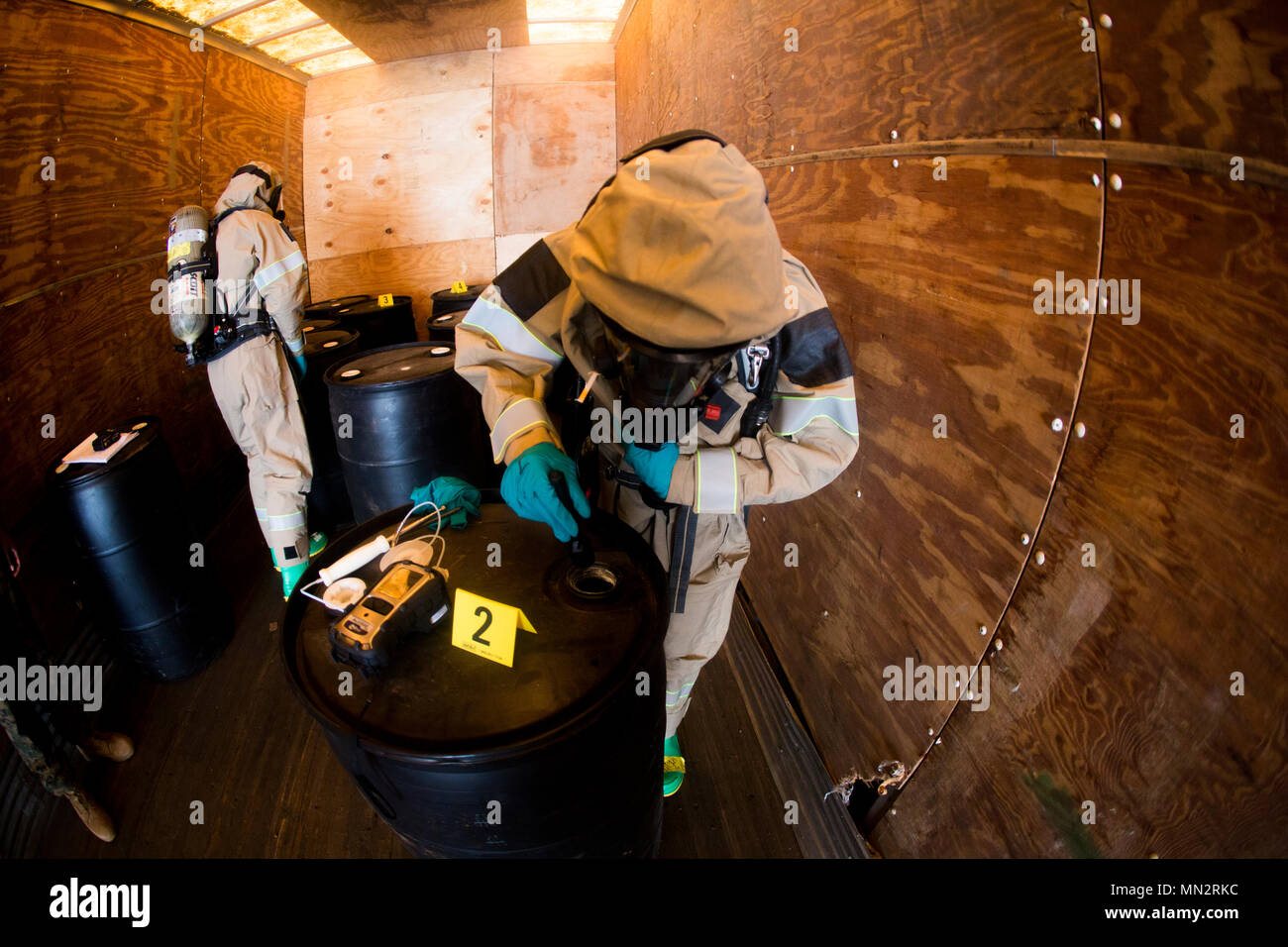 U.S. Marine Corps Lance Cpl. Bradley Kitchens, Chemical, Biological ...