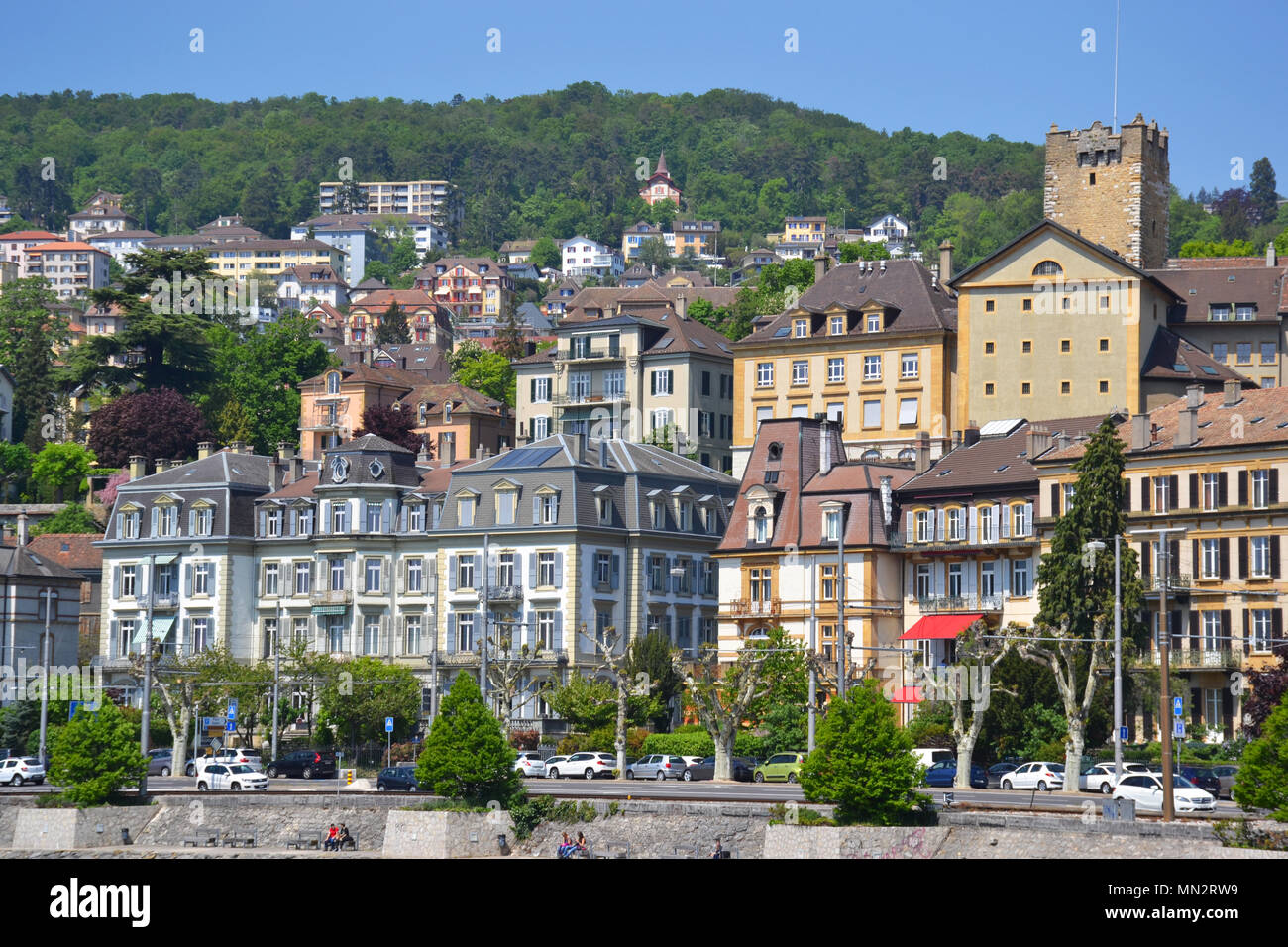 Neuchatel switzerland view hi-res stock photography and images - Alamy