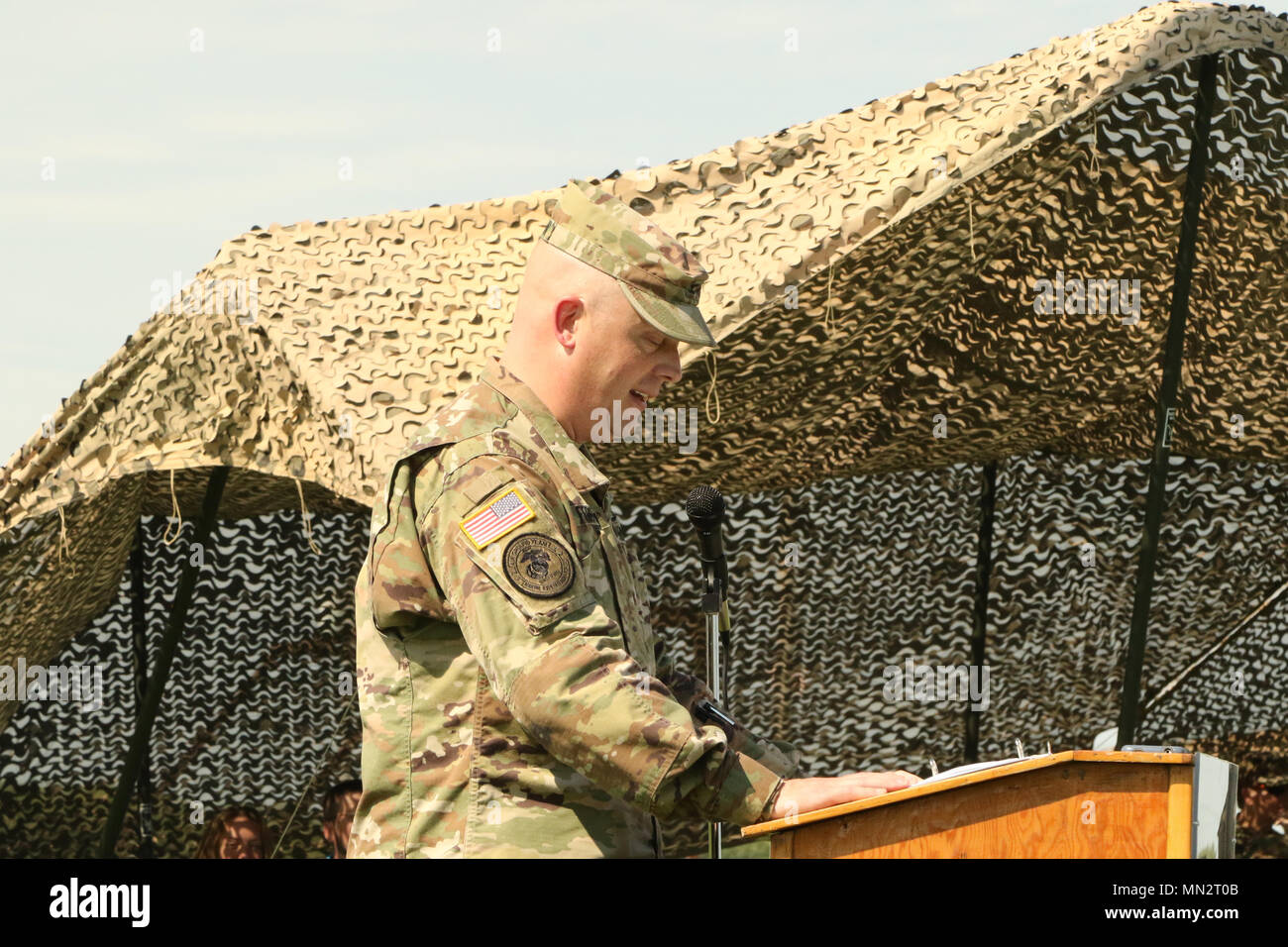 Col. Robert Ferguson, commander, 155th Armored Brigade Combat Team ...