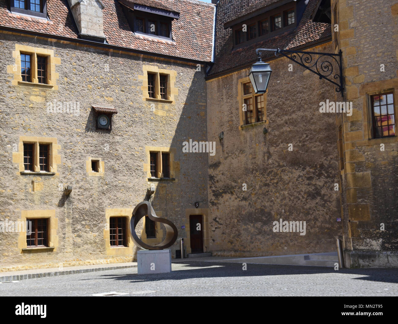 Inside the Neuchatel Castle, Switzerland Stock Photo - Alamy