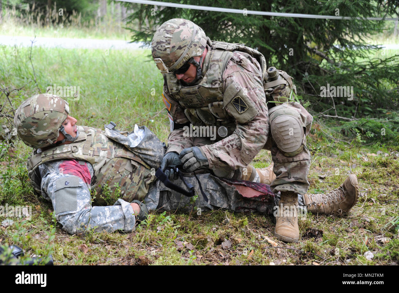 U.S. Army Chief Warrant Officer 2 Kristopher Gillespie with 10th Army ...