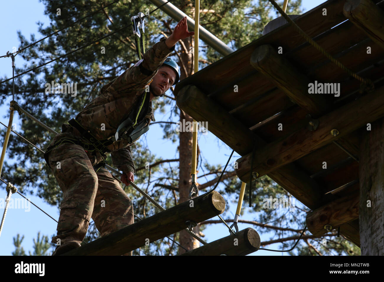 U.S. Army Staff Sgt. William Threadgill of Joint Multinational ...