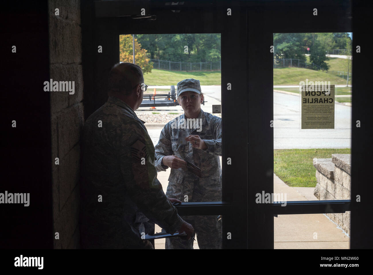 Entry control point building hi-res stock photography and images - Alamy