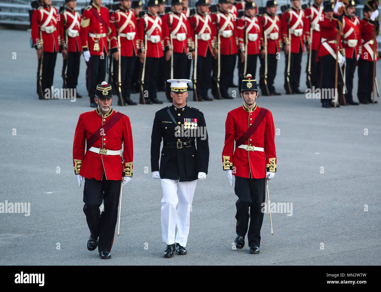 Lieutenant Colonel Scott Clippinger, executive officer, Marine Barracks ...