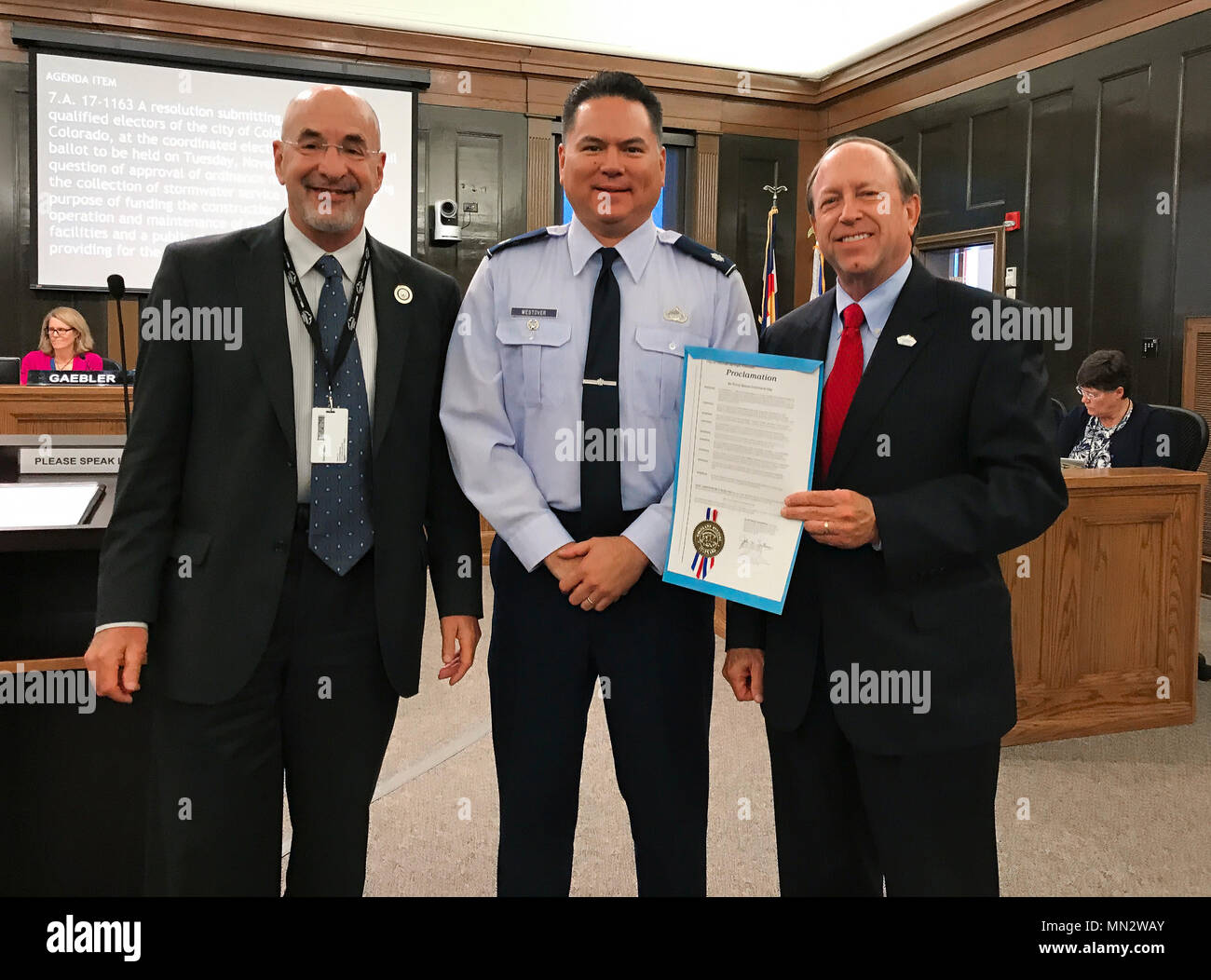 Suthers mayor hi-res stock photography and images - Alamy