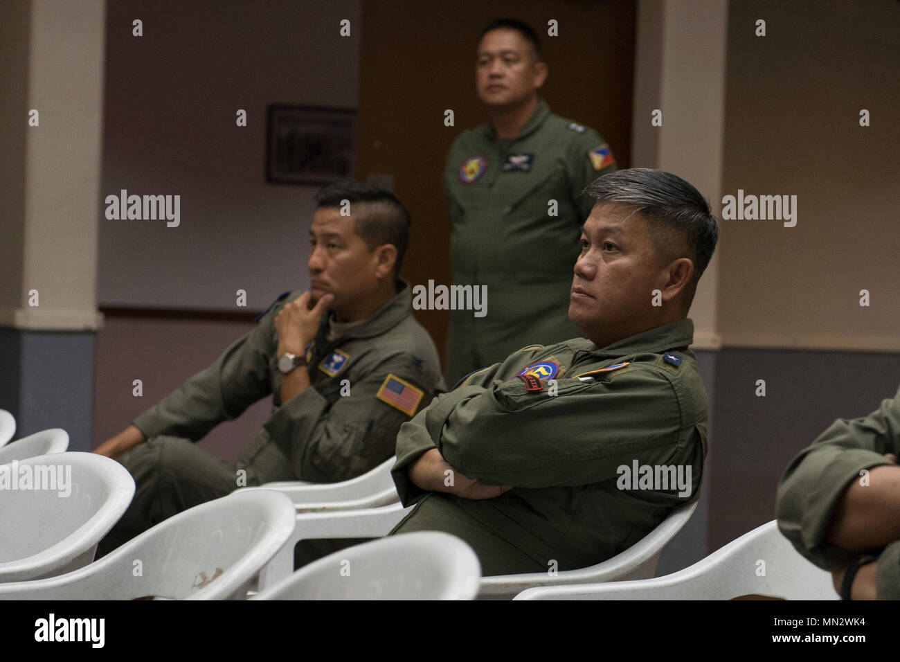 U.S. Air Force Col. James Shigekane, 13th Expeditionary Air Squadron ...