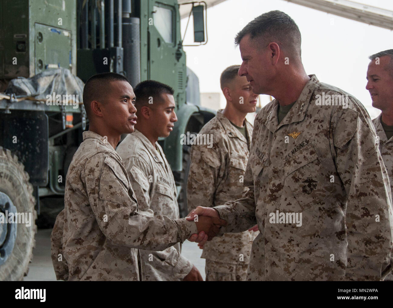 U.S. 5TH FLEET AREA OF OPERATIONS (Aug. 17, 2017) U.S. Marine Lt. Gen ...